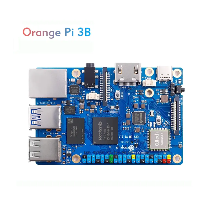 Orange Pi 3B 2GB 4GB 8GB RAM Rockchip RK3566 Mini PC Quad-Core 64-bit ...