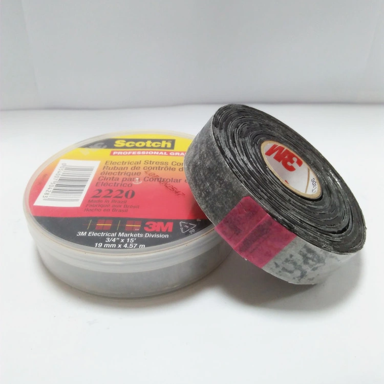 3m2220# Electrical Stress Control Tape Electrical Insulation Tape Temp ...
