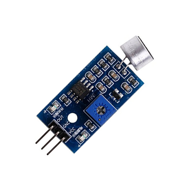 LM393 Microphone Amplifier Sound Sensor MIC Voice Module for Arduino ...